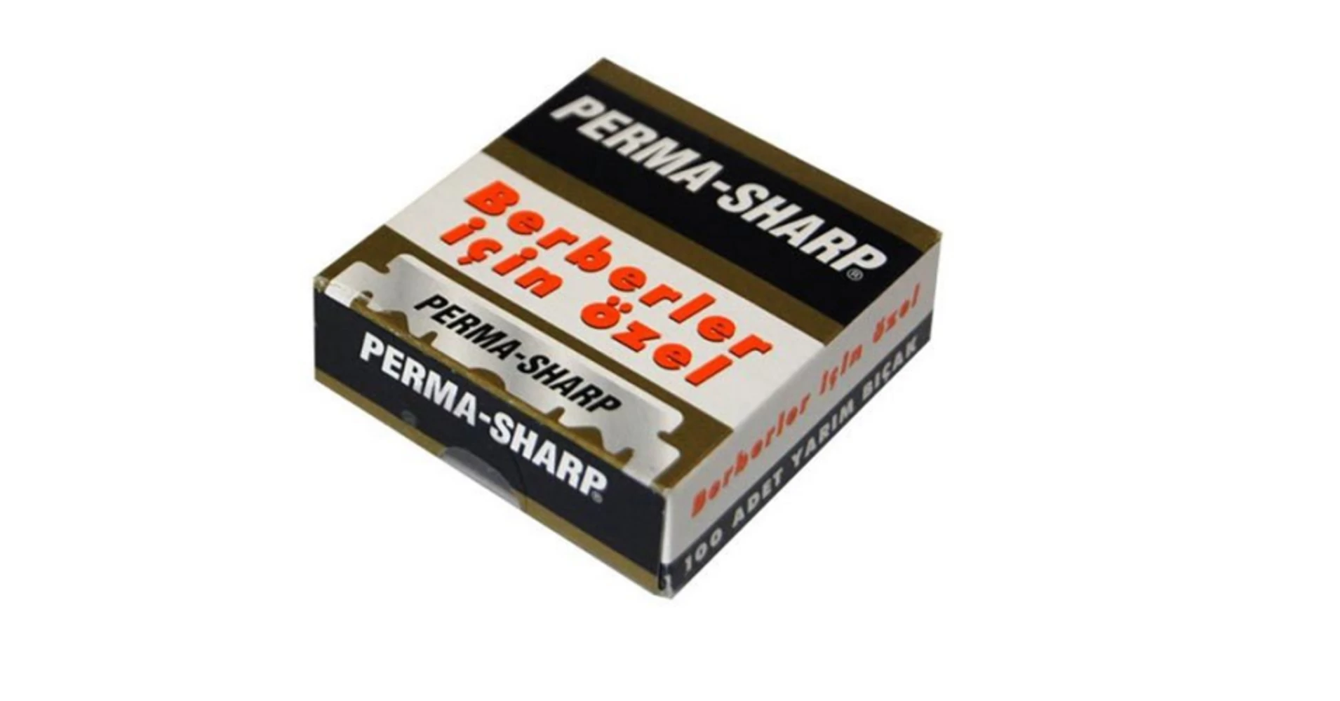 Perma-Sharp (SE) Single Edged Razor Blades (100pcs) - BARBERdepo Online ...
