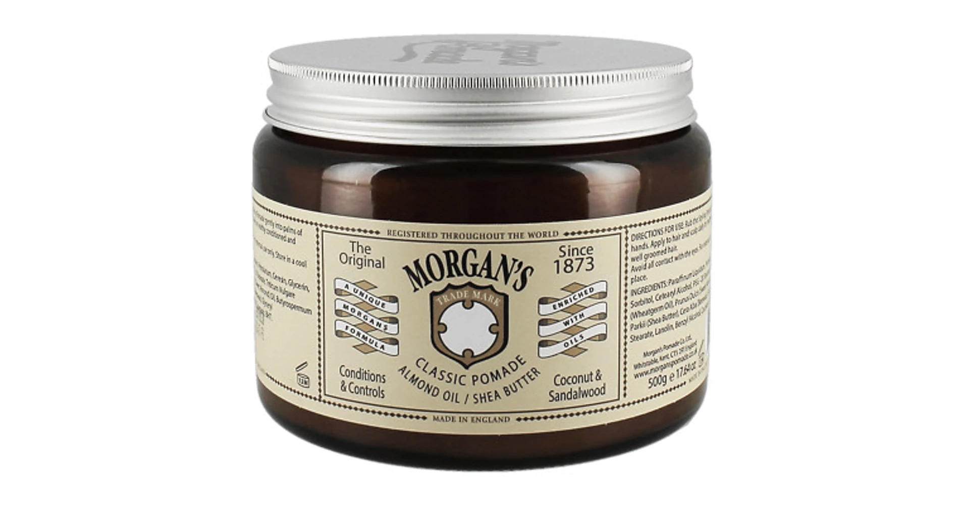 Morgan's Classic- Almond Oil & Shea Butter hajformázó 500g - BARBERdepo ...