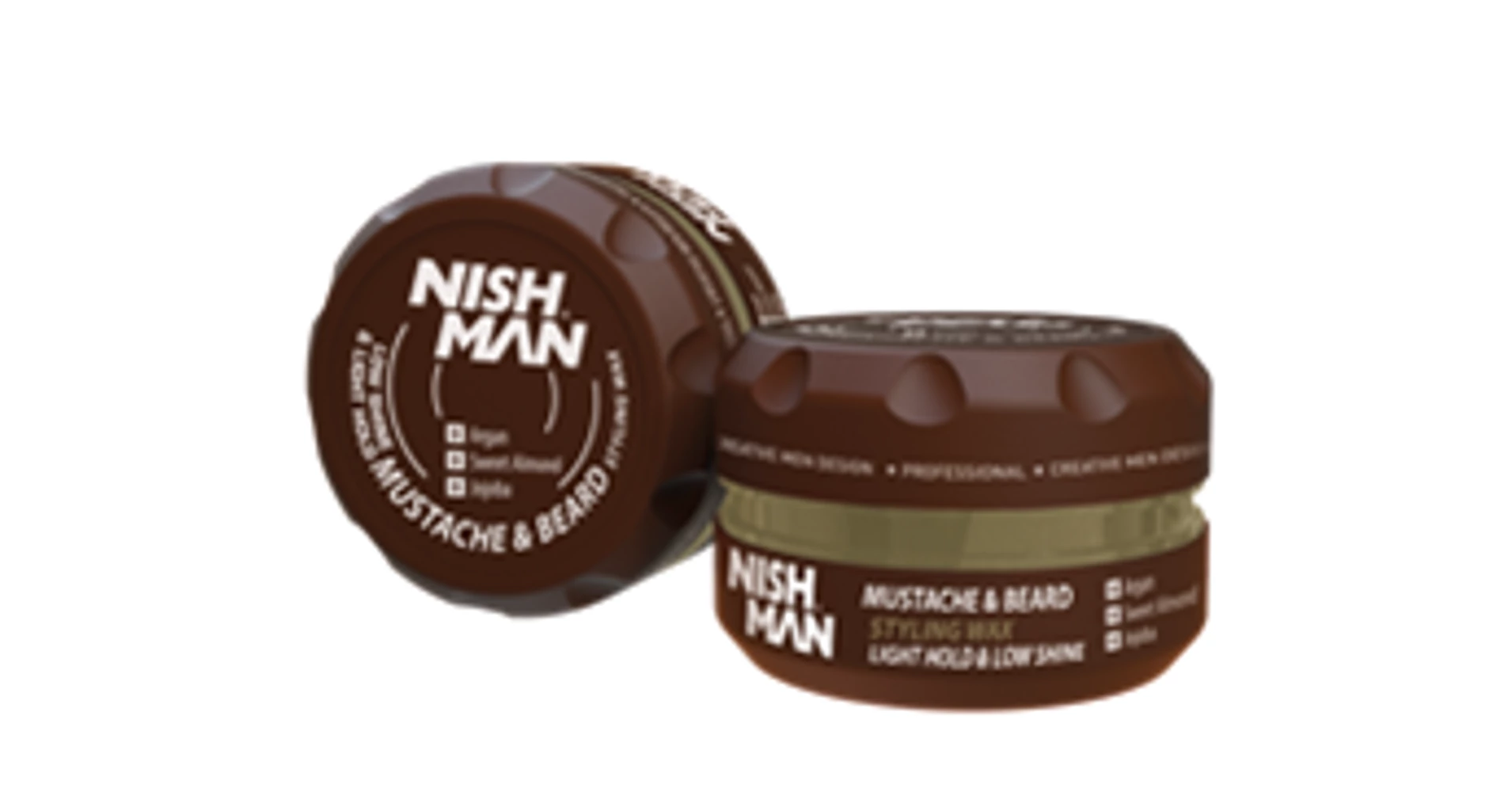 Nish Man Beard & Mustache Styling Balm 100ml - BARBERdepo Online Store