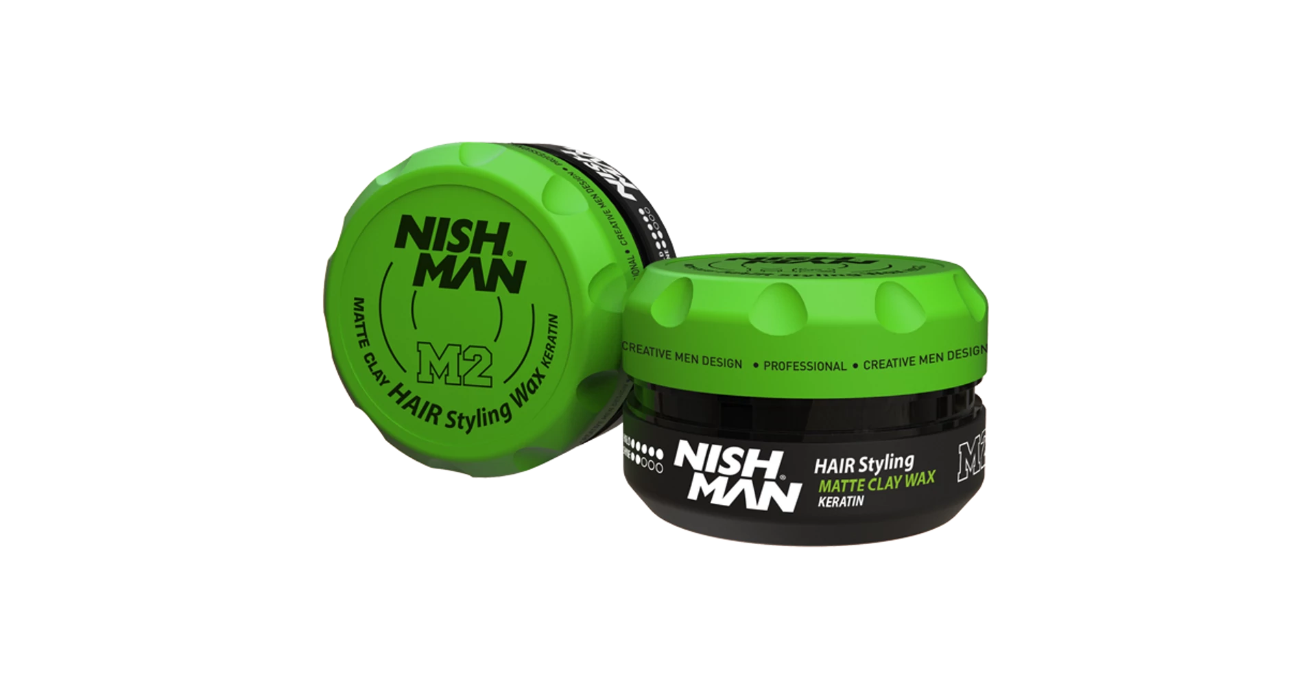 Nish Man hajformázó (M2) Matte Clay Wax 100ml - BARBERdepo Online Áruház