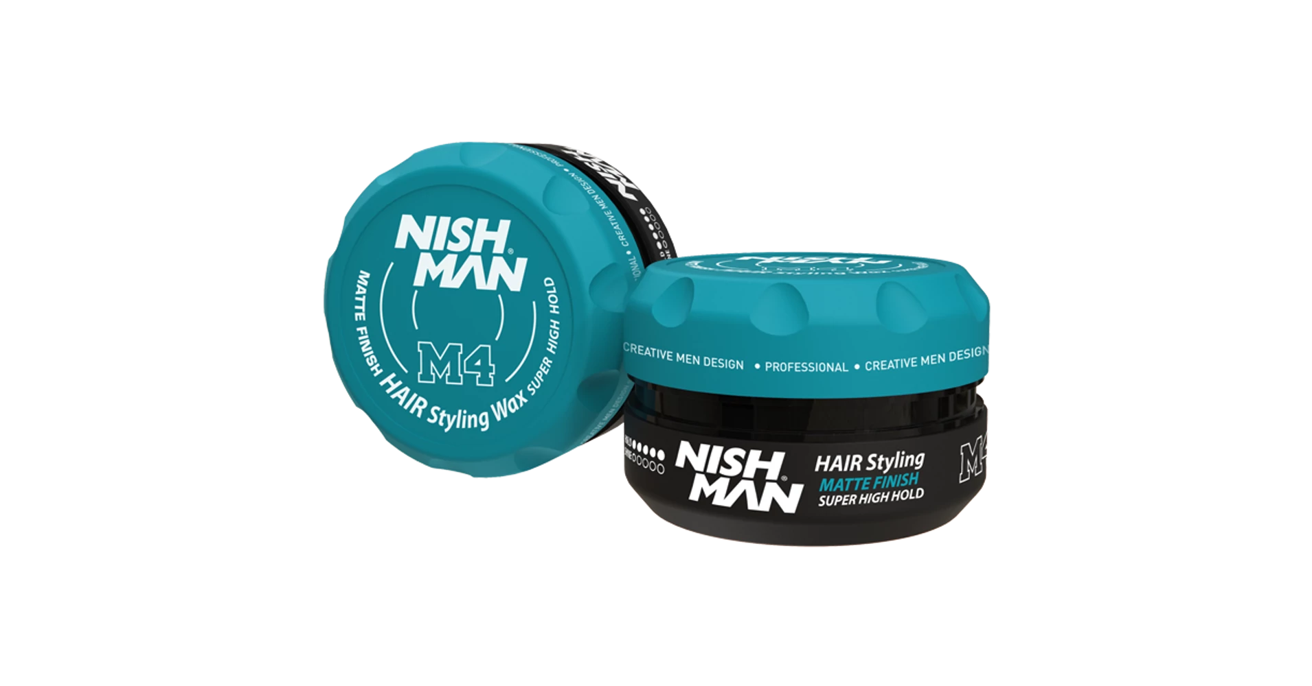 Nish Man hajformázó (M4) Matte Super Hold Wax 100ml - BARBERdepo Online ...