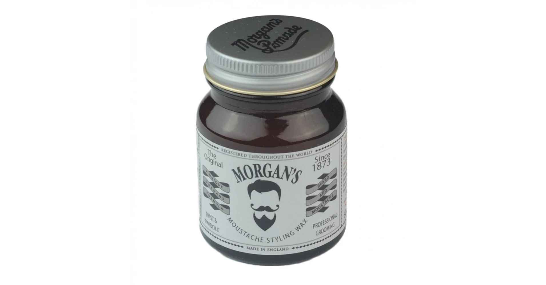 Morgan's Moustache Styling Wax Twist & Twiddle 50g - BARBERdepo Online ...